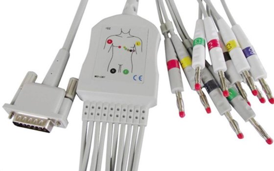  / HP ECG 10 Lead ECG Cable Snap Patient End 1.5m Length M1770A M1771A