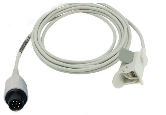 Bionet BM3 Child Finger Spo2 Sensor Probe 7 Pin LED Luminous Tube Corrosion Resistant