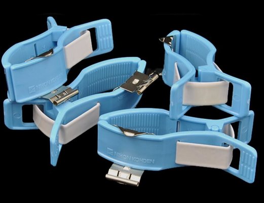Nihon Kohden Reusable ECG Electrodes , Limb Clamp Ecg Electrodes Easy To Clean