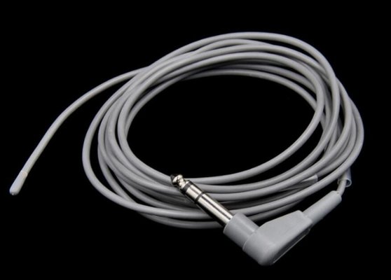 2 Pin 10K Medical Temperature Probe , Esophgeal Temp Probe Creative Monitor Compatible