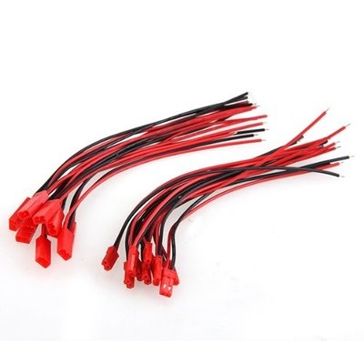 IMC Hot 150mm JST Connector Plug Cable Male + Female Wires for RC Battery