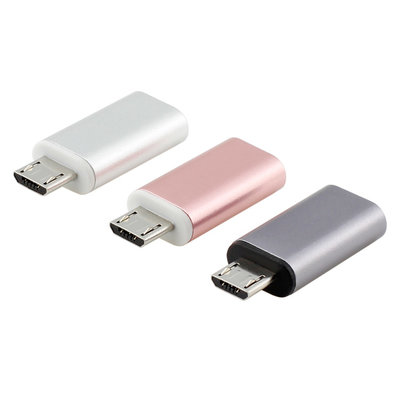 Durable USB - C Female To Micro USB Male Adapter , USB Type - C TO Micro USB Connector
