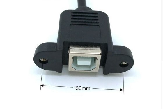 Female Connector Custom Cable Assemblies Micro USB 2.0 Male To USB 2.0 B Type