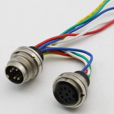 Antenna Connector 8pin Aisg Ret Control Cable With M16 Circular Connectors