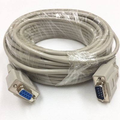 Extension Rs232 Serial Cable 25ft Db9 Male To Female Length 1 To 100m