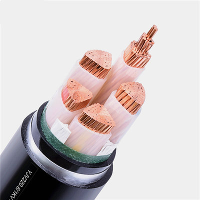 0.6 / 1kv Xlpe Insulated Power Cable Pvc Sheathed With Copper Conductor