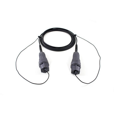 Odlc Fiber Patch Cord Dust Proof , 2 Core Armoured Fiber Optic Cable Gyfjh