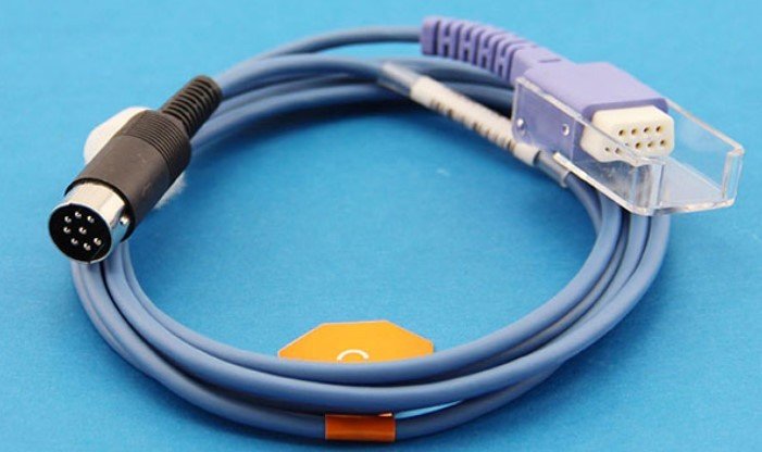 10 Pin Datascope Spo2 Cable Double-Shield 5040 TPU Material Long Service Life