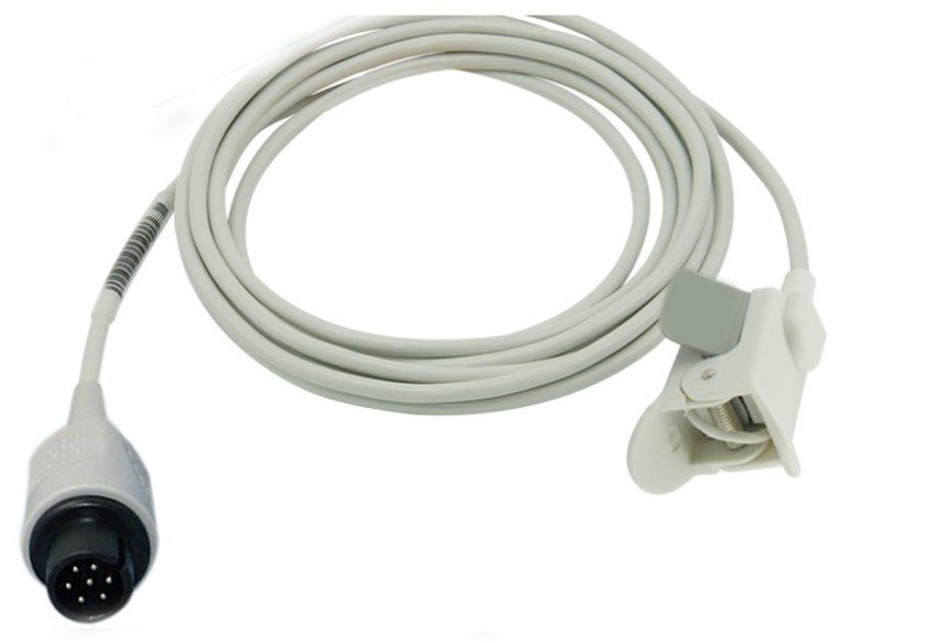 Bionet BM3 Child Finger Spo2 Sensor Probe 7 Pin LED Luminous Tube Corrosion Resistant