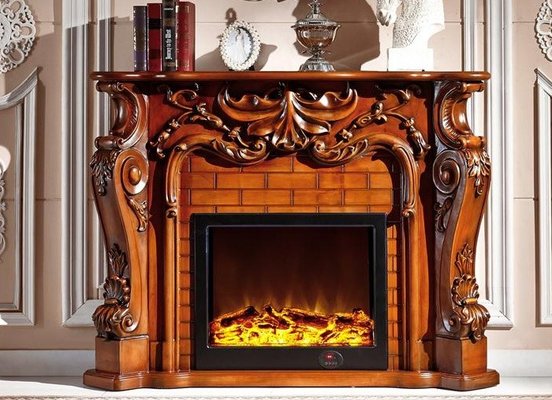 European Style Energy Saving Led Electric Fireplace By Remote Control