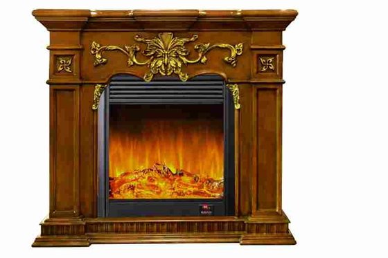 Klassische Dekorations-Weinlese-elektrische Kamin-Heizung mit Fernbedienung