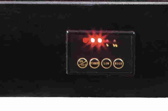 50 Zoll/42 bewegen Innenwohnzimmer-an der Wand befestigte elektrische Kamin-Fernbedienung Schritt für Schritt fort