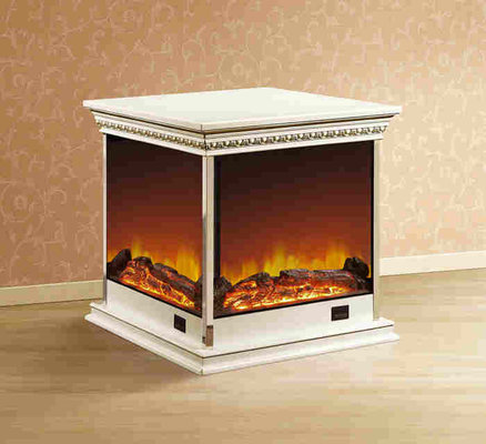 Einzigartiges klassisches dekoratives Feuer-an der Wand befestigter elektrischer Kamin mit Fernbedienung