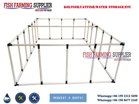 Anti-UV Soft PVC 5m*5m Big Round Foldable Fish Farming Ponds