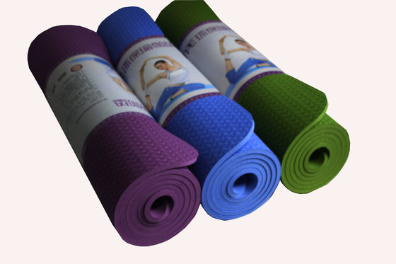 double faced layer tpe YOGA MAT