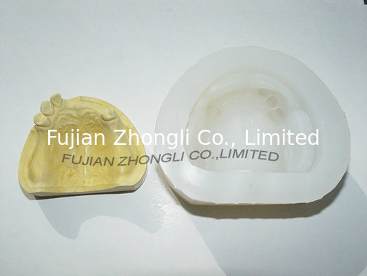 Dental plaster model mold for partial denture restorative supplier
