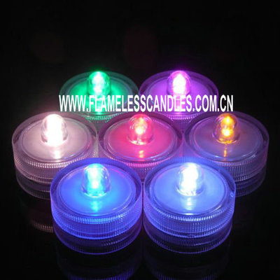 China Flameless LED Waterproof Tea Lights Candles Underwater Flameless Tealights with Battery distributor