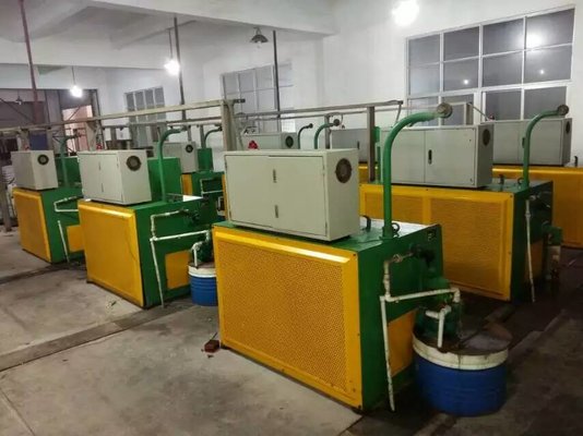 Intermediate Copper Wire Drawing Machine With Annealer , CE ISO supplier