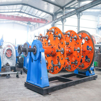Armor Diameter 130mm Cable Stranding Machine Steel Tape Armoring Siemens supplier