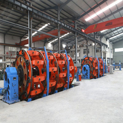 Armor Diameter 130mm Cable Stranding Machine Steel Tape Armoring Siemens supplier
