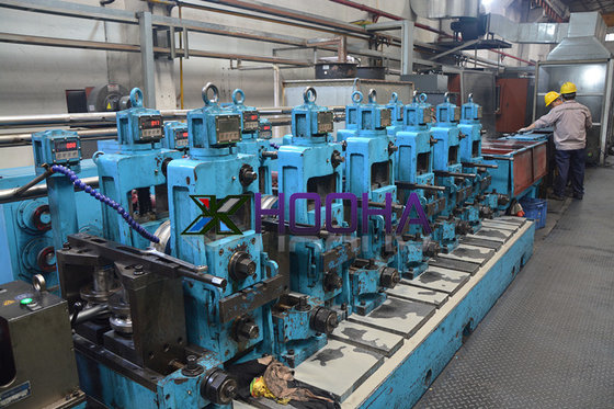 Carbon Steel ERW Tube Making Machine With High Frequency Power 2200KW supplier