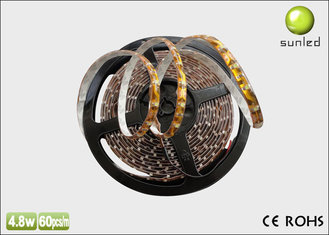 4.8W / m Flexible Led Strip Lights White PW3528BFS60 12V