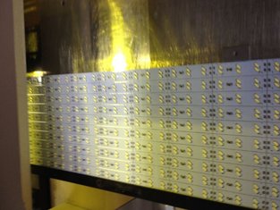 High Brightness Rigid Led Strip lights 4014 SMD Double Row 144pcs Leds
