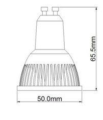 3W Green / Blue / RGB Optional Led Spot Lamps With Energy - Saving Effect