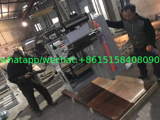Double-Sided Adhesive Tape Slitter Machine 320fq-Tr Turret Rewinder Sticker Paper Auto Slitter Machine