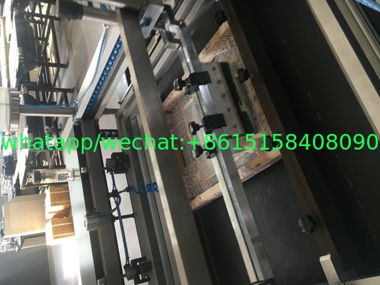 China top 1 screen press JINBAO Brand JB-900TC fully automatic Cardboard Box Window Pasting Machine 2100 pc/hour FOXCONN