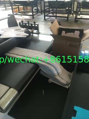 China top 1 screen press JINBAO Brand JB-900TC auto computer-control PVC window patching machine 2100 pcs/hours FOXCONN