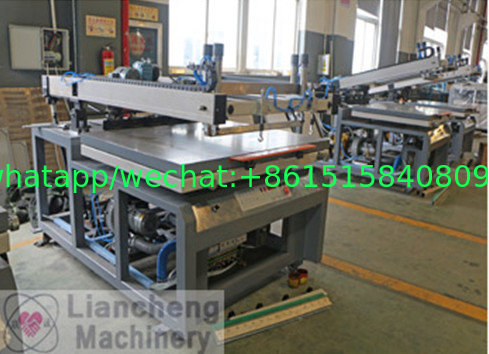 LC4060/6080/6090 Flat Bed Microcomputer textile screen printing press plane paper，plastic, glass ceramics