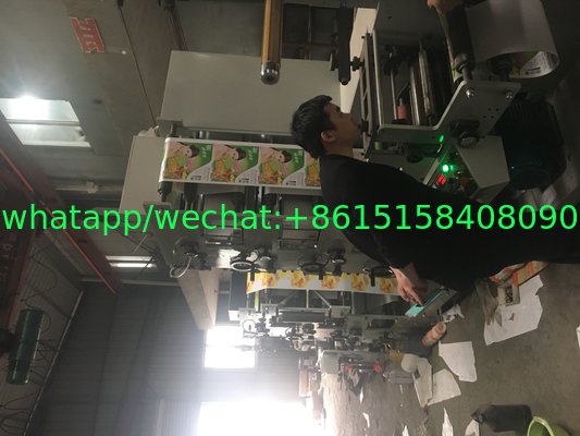 Transparent PVC/PE/OPP/Pet/PP/BOPP/BOPE Plastic Film Letterpress High Speed Roll Logo Sticker Letterpress