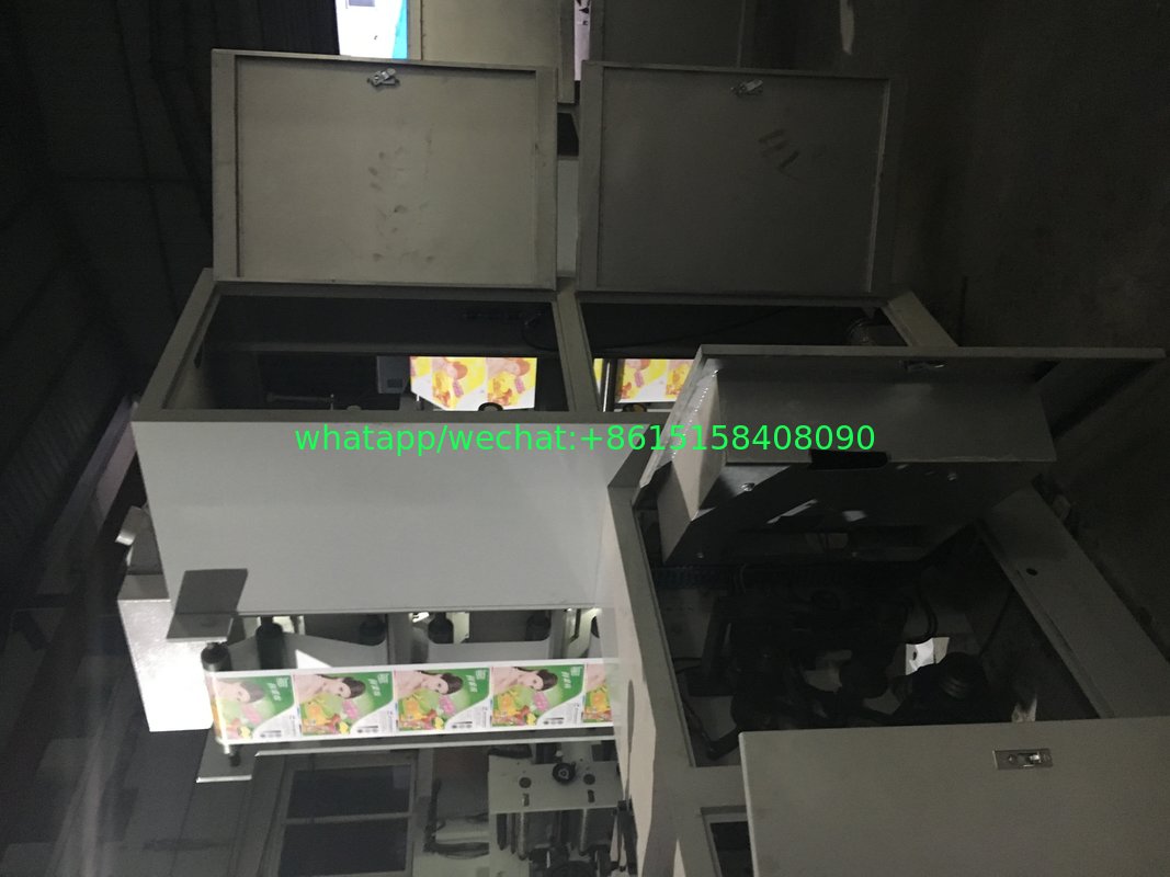 Allfine brand 7color 320 two unit(4+3)Label flexography printing machine self-adhesive sticker/label to mould die cutter