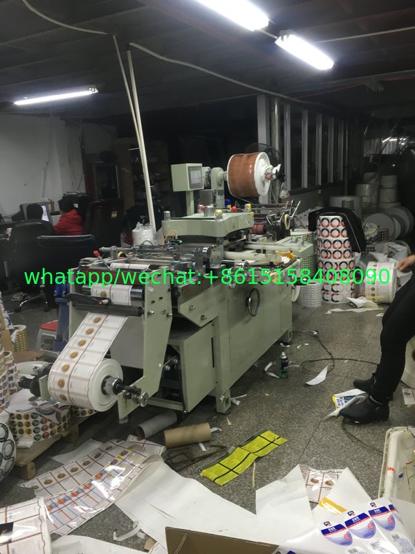 Automatic Roll Film, Foam, Sticker Label Die Cutting Machine/Die Cutter (MQ-320A) Self-Adhesive Preprinted Label