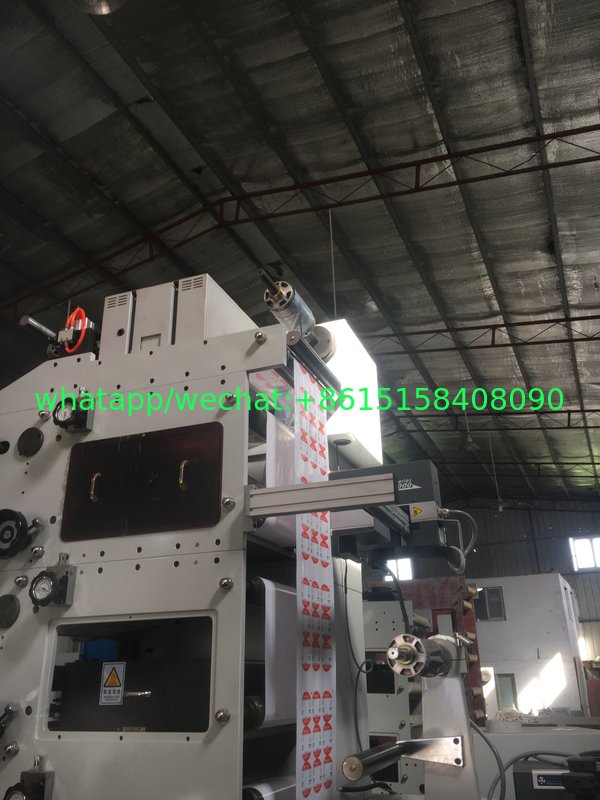 RY480-6C-B UV Drying Flexo Printing Machine/ film lable printing machine RY-320-4C label finishing machine with laminate
