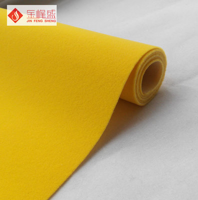 Luxury Nylon Fiber Polyester Velvet Fabric Yellow Spunlace Fabric
