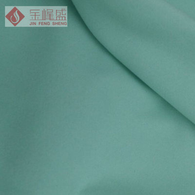 Cotton Backing Flocking Fabric ,  Light Blue Contemporary Upholstery Fabric