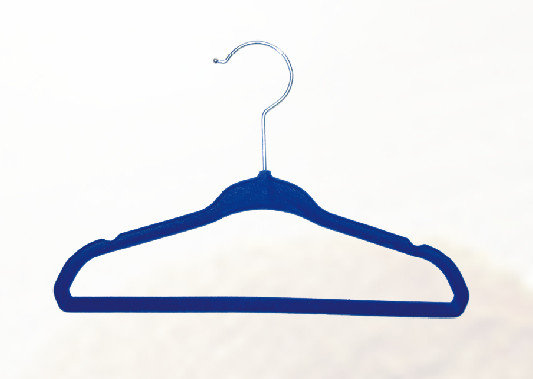 Trousers / Jacket 300mm Kids Velvet Hangers Green / Pink / Blue