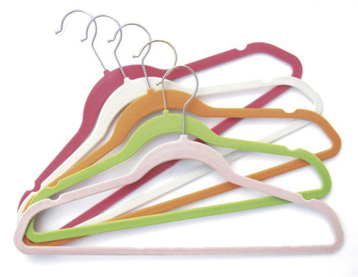 Cute Baby / Infant Clothes Hangers , Flocked Blouse / Scarf Hanger