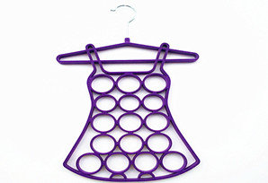 Personalised Velvet Scarf Hanger Satin Padded Clothes Hangers