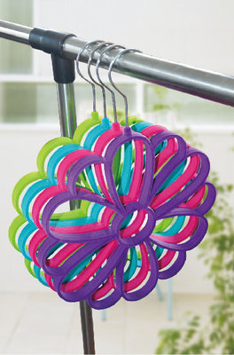 Recycled Stocking / Turban Colored Clothes Hangers 246*348*2mm