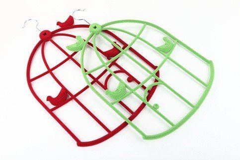 Bird Cage Space Saving Clothes Hangers For Stocking / Turban / Burka / Tie