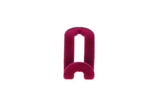 Fashionable Small Velvet Hooks , Hotel / Home Childrens Coat Hangers