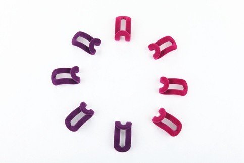 Colorful Space Saving Velvet Hooks Velvet Non Slip Hangers For Home