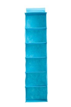 Decorative 120cm Jacket / Suit / Sweater Organizer , Blue Hanging Closet Organizers