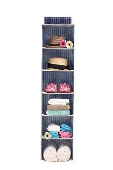 OEM Beautiful 120cm Hanging Closet Sweater Organizer For Cloth / Socks