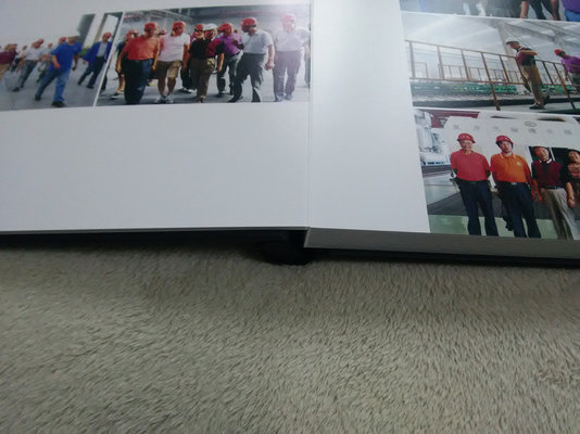Creative Custom Flush Mount Album 8x8 Square Coffee Gloss Lamination