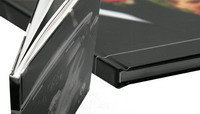Contemporary 8 x 8 Hardcover Photo Album Flushmount Albums For Menu