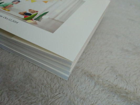 Álbum de foto registrable personalizado único del embarazo/del compromiso 12 x 10